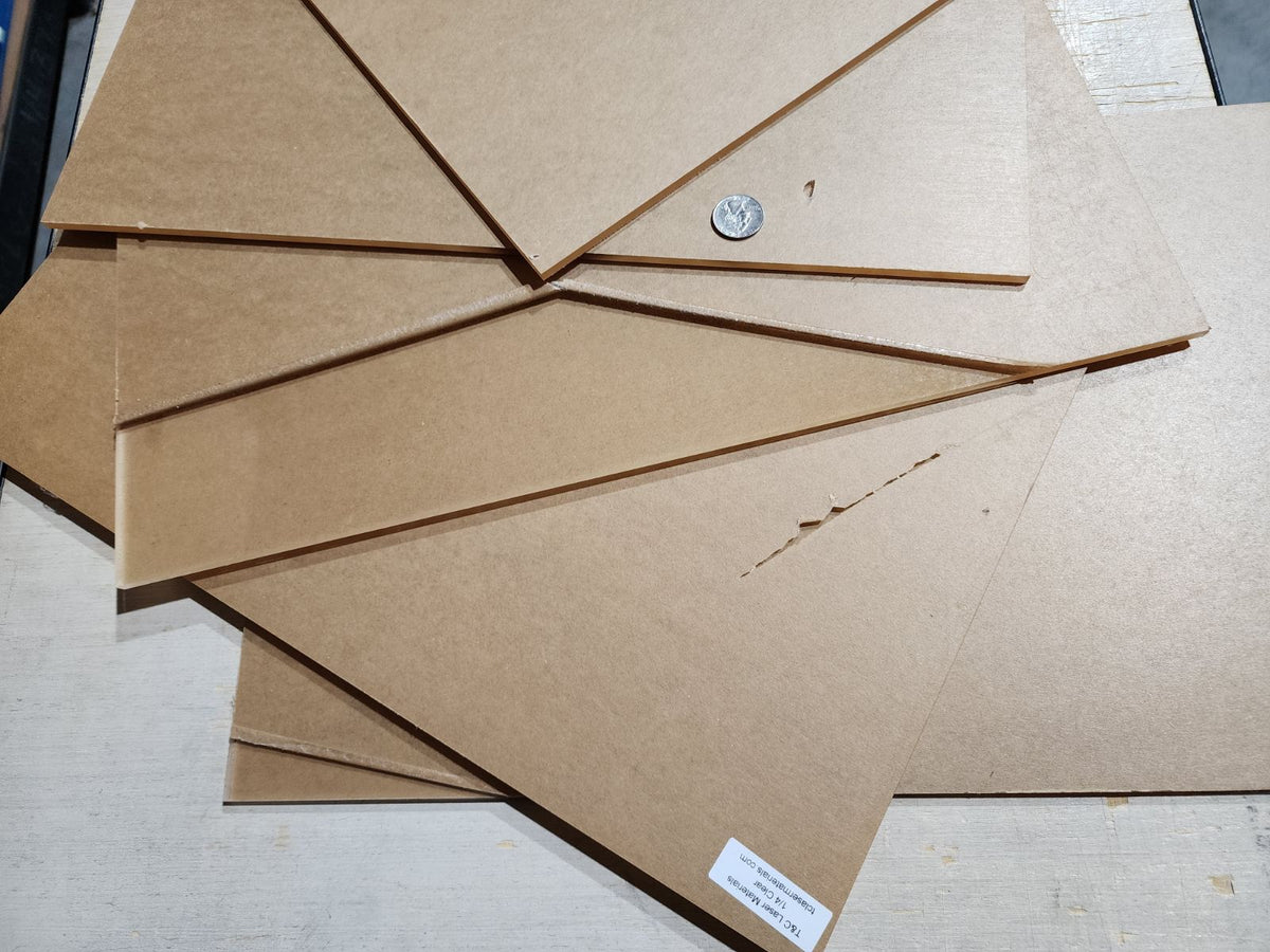16x24" clear damaged box (24 pieces) – T&C Laser Materials