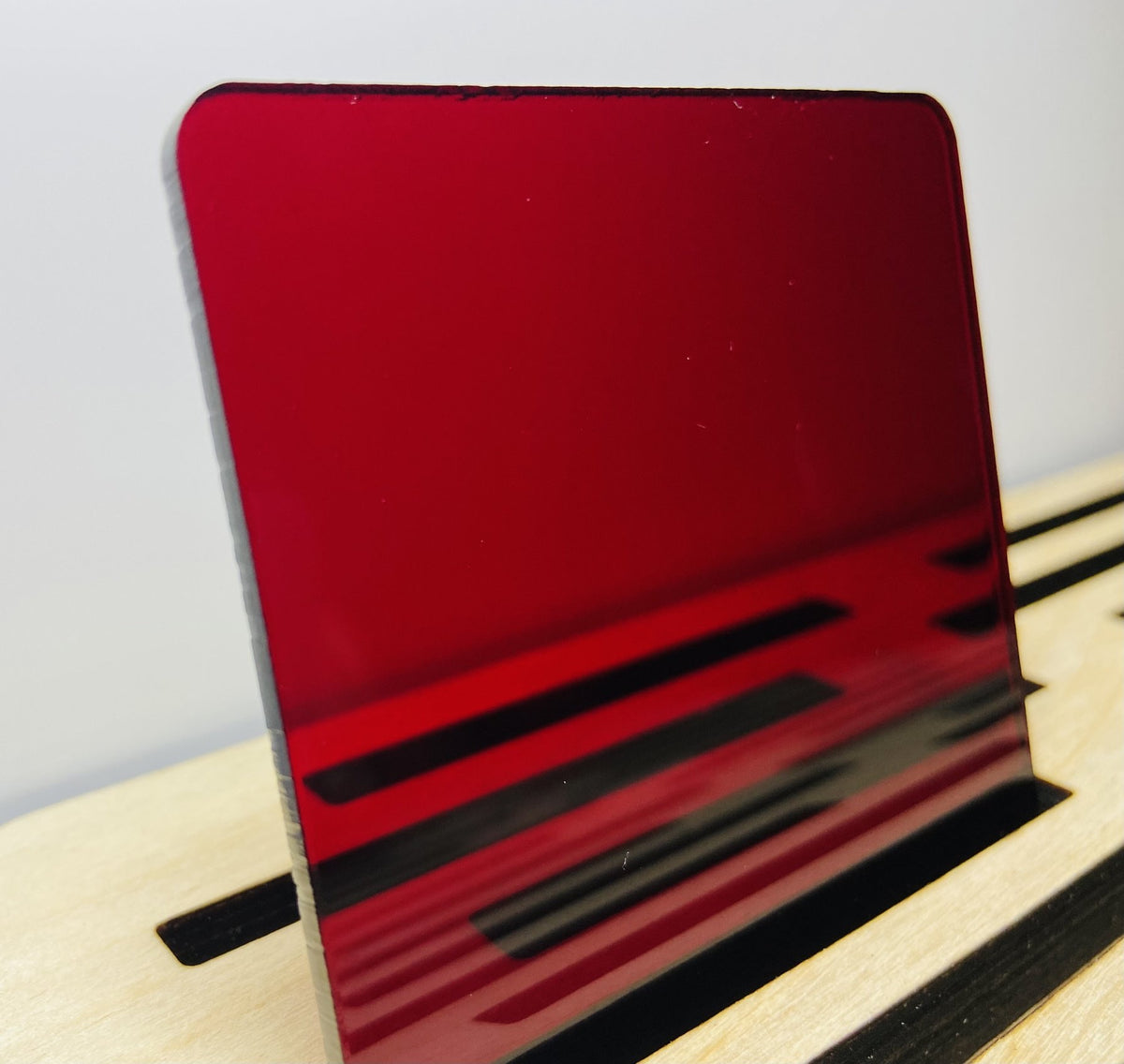 1/16 Transparent Red Acrylic 2423 – T&C Laser Materials